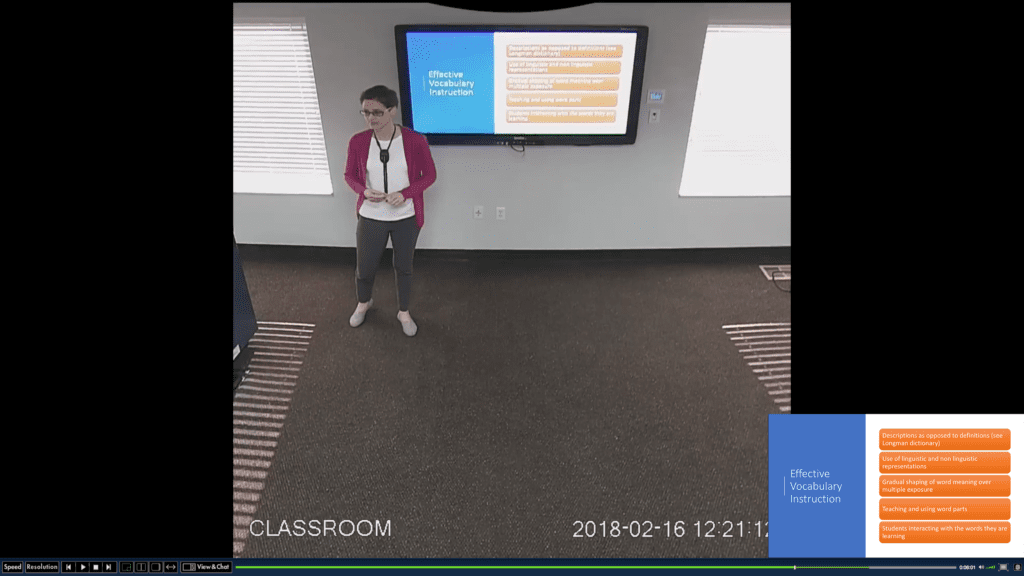 Making Classroom Video More Efficient with Lecture Capture – Audio ...